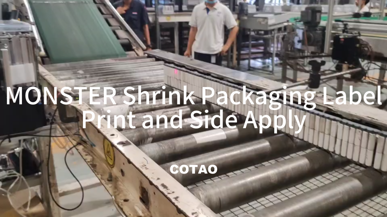 H400A High Printer Applicator - MONSTER Shrink Packaging Label Print ...